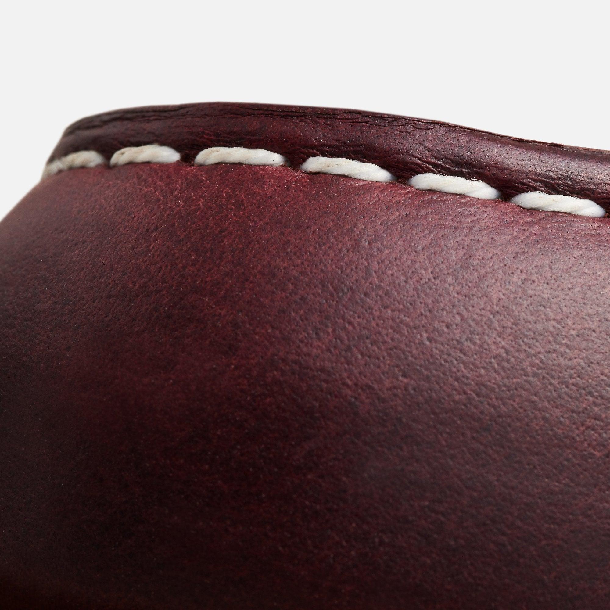 Red Wing Classic Moc Toe 6" Boot Excalibur Leather - Black Cherry - Style 8847 | British Attire